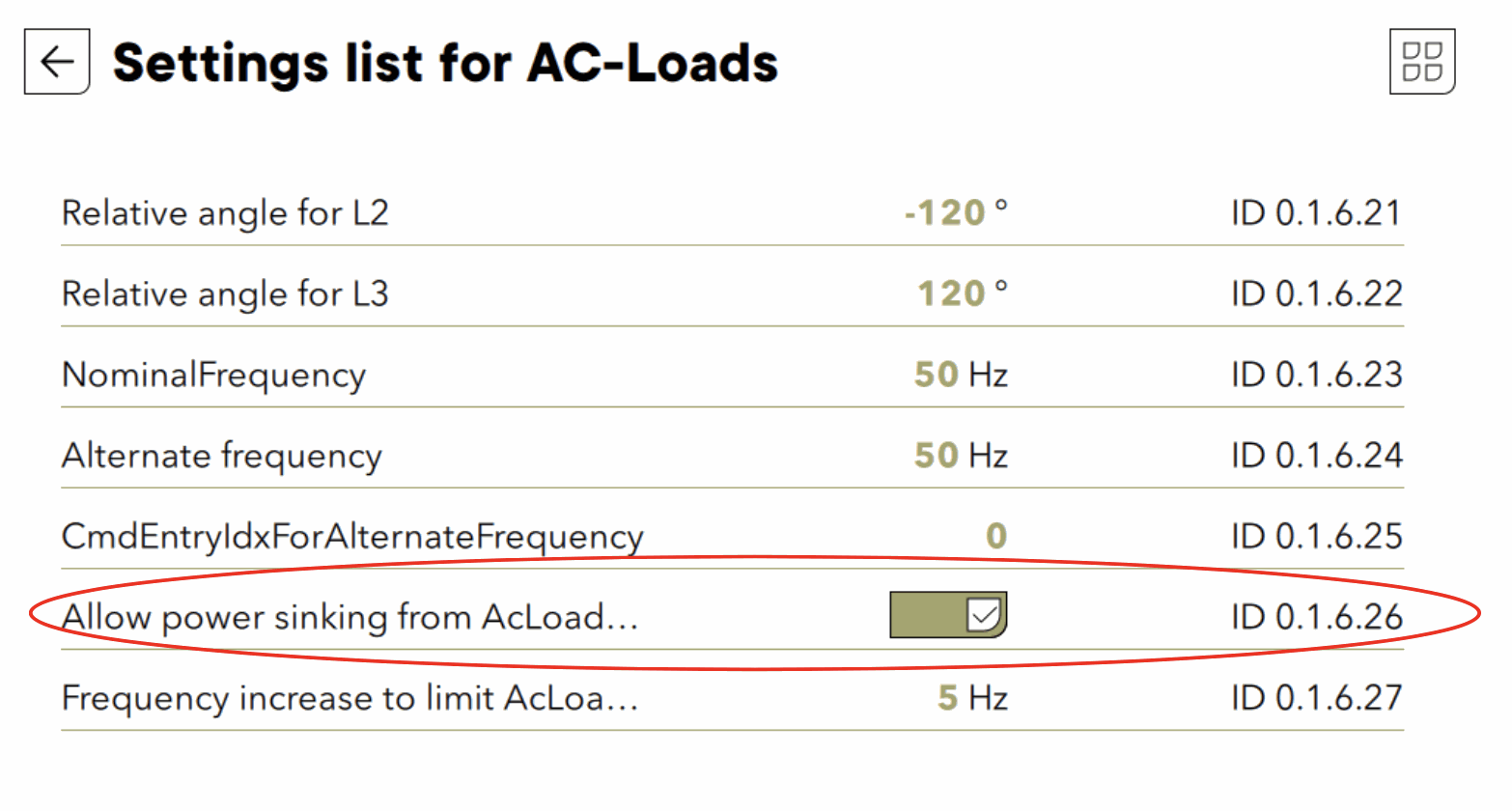 AC Coupling | Manuel next3